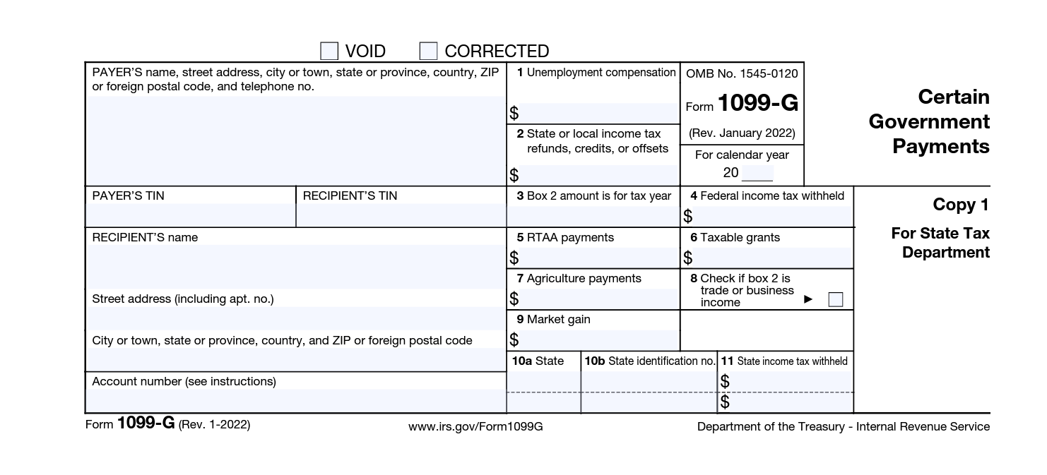 What Is A 1099-G Form? And What Do I Do With It?